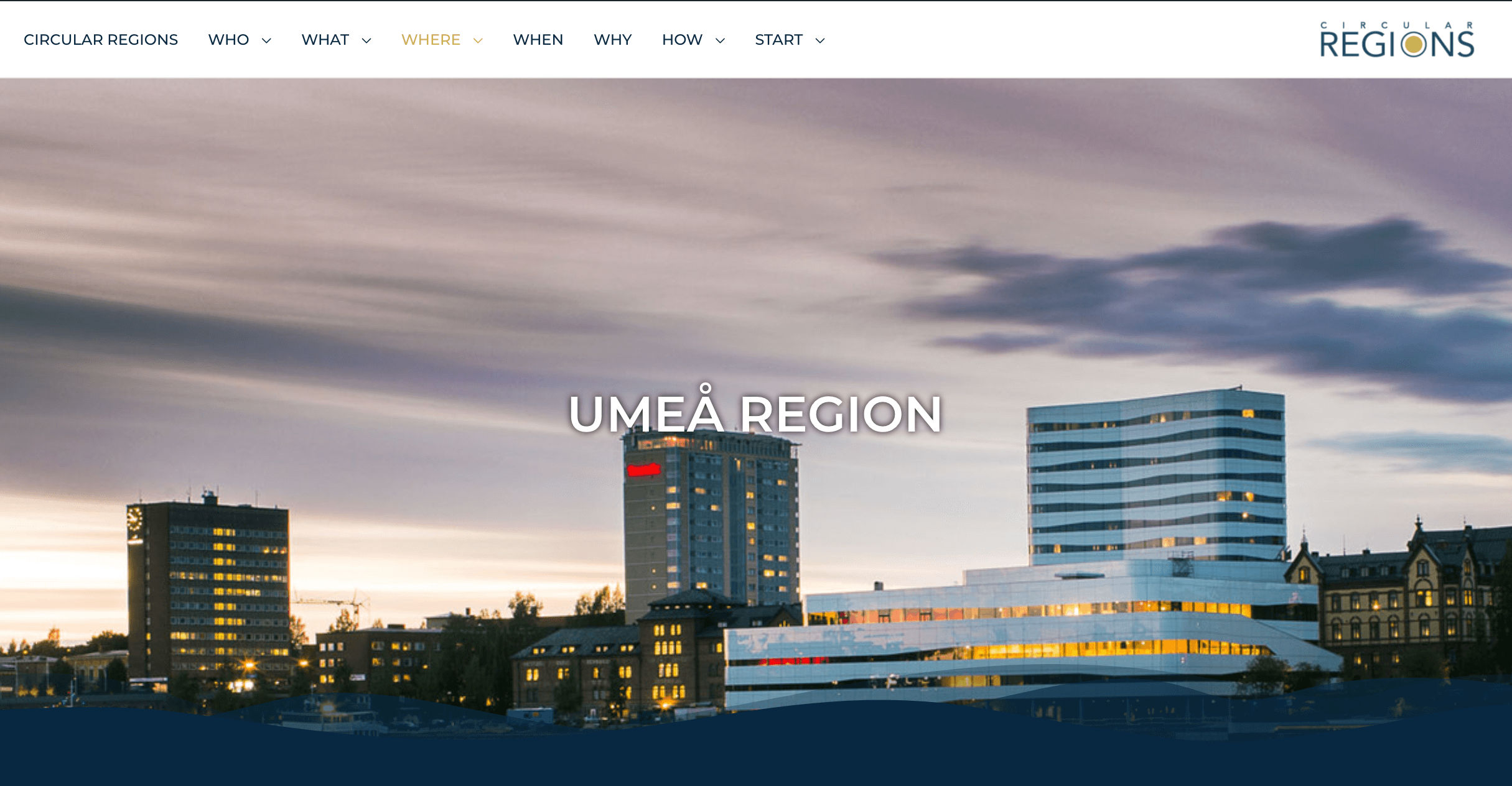 Umeå Region | Circular Regions